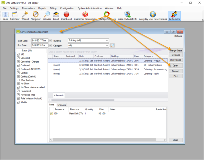 Managing Service Orders (EMS Desktop Client)