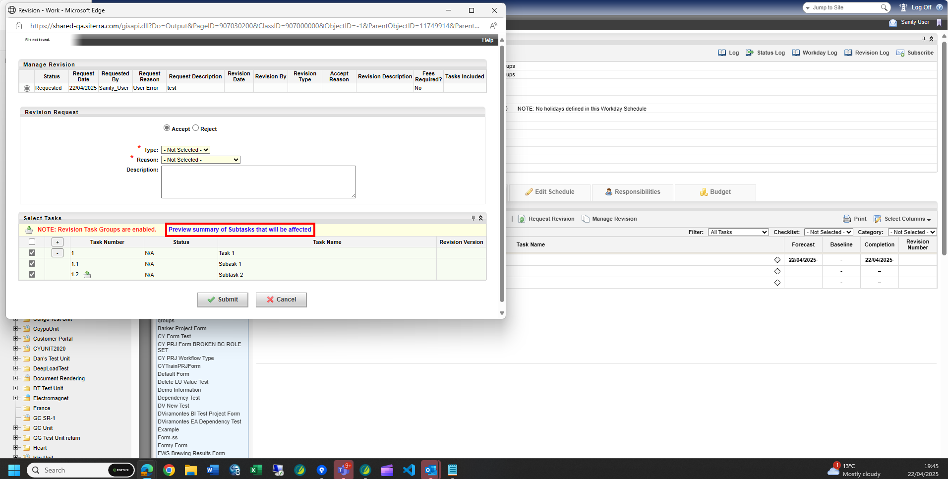 Accruent Siterra 25.3 Release Notes