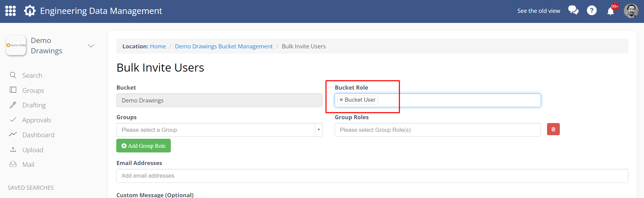 Bulk Invite Users or Remove Users from the Bucket