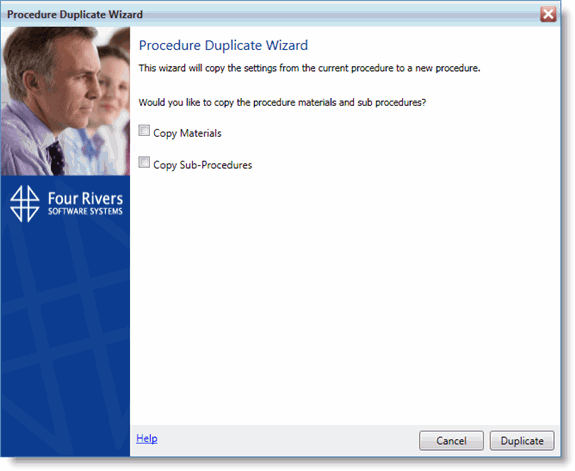 Procedure Duplicate