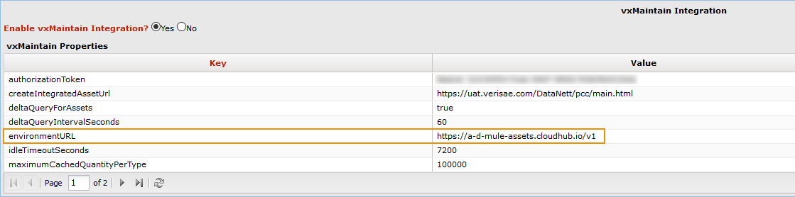 Lucernex / vx Maintain integration